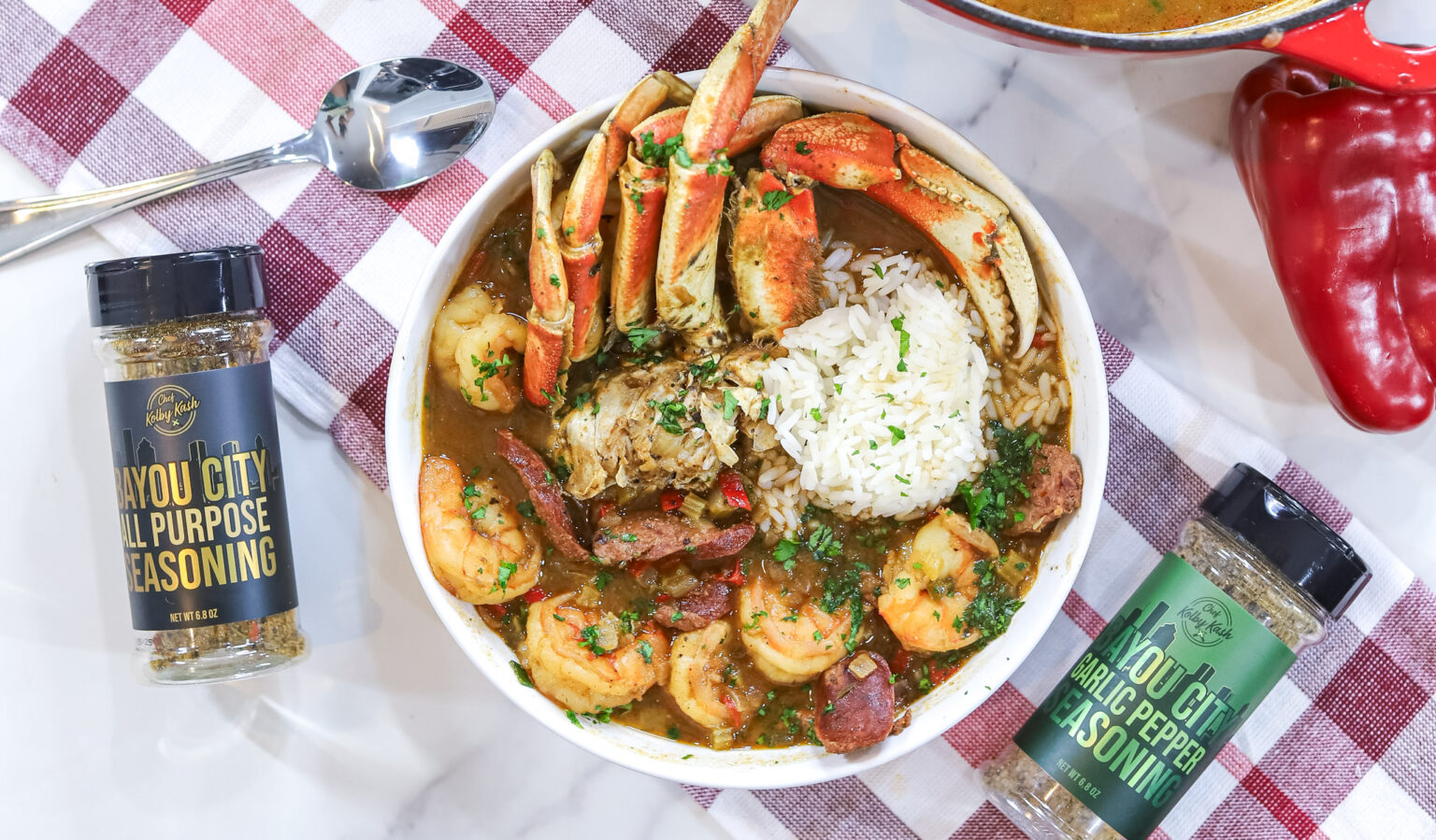 Seafood Gumbo - Kolby Kash