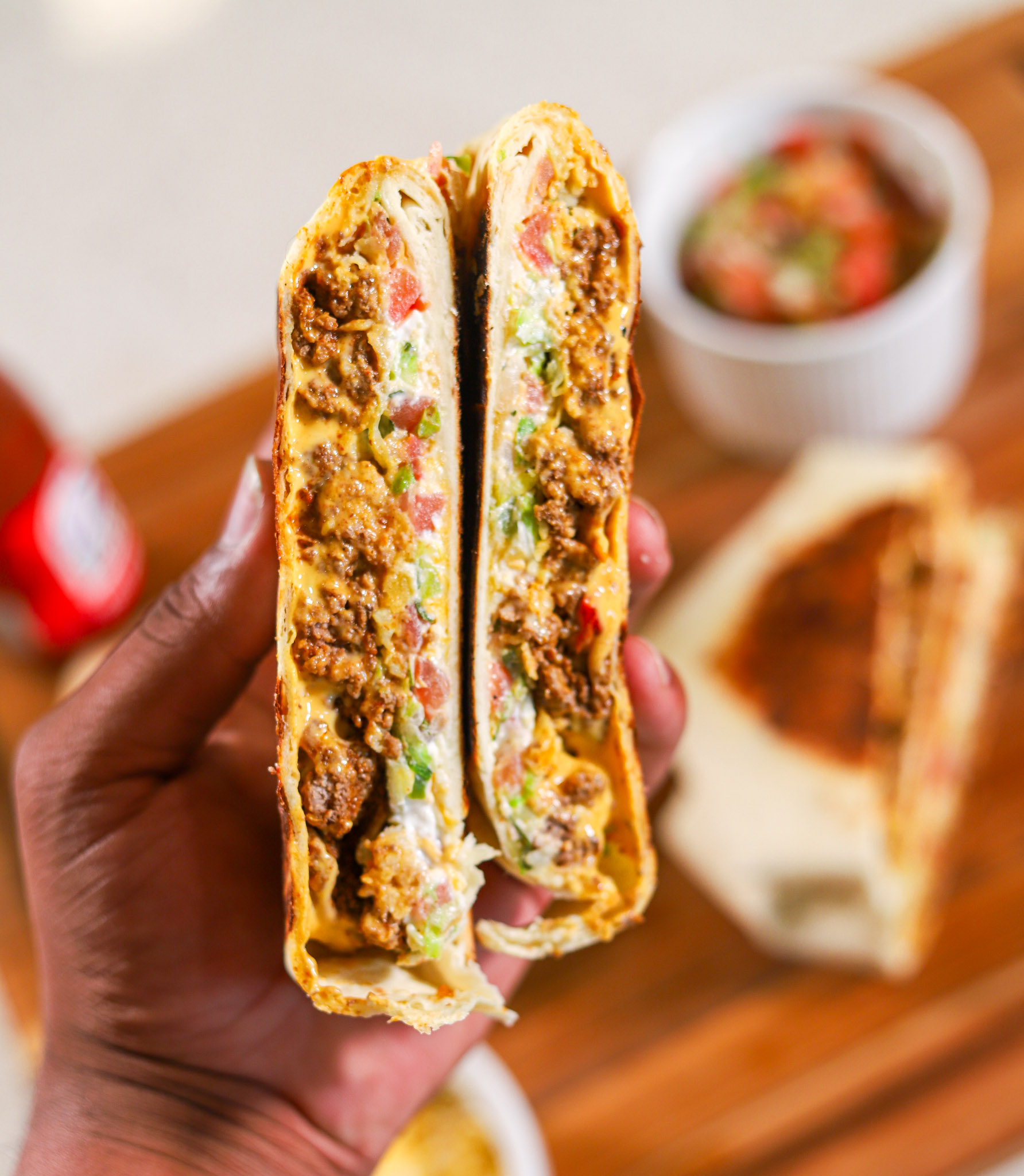 Crunchwrap Supreme Recipe (Better Than Taco Bell!) - Kolby Kash