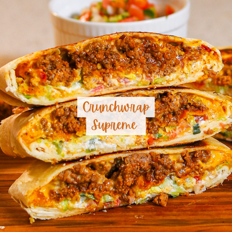 Crunchwrap Supreme Recipe (Better Than Taco Bell!) - Kolby Kash
