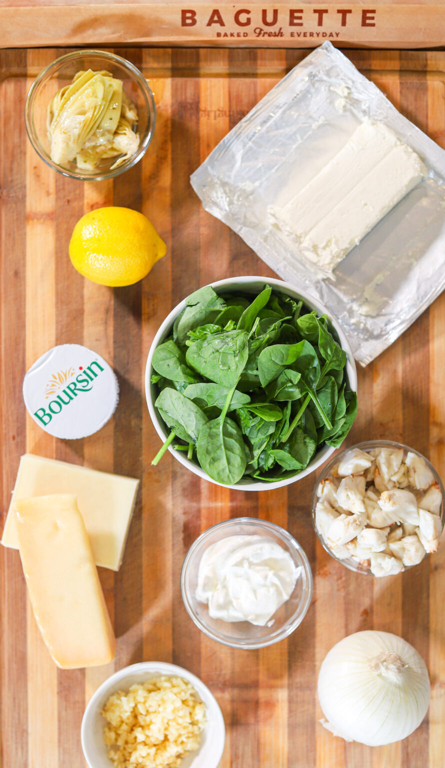 Spinach Dip with Jumbo Lump Crab - Kolby Kash