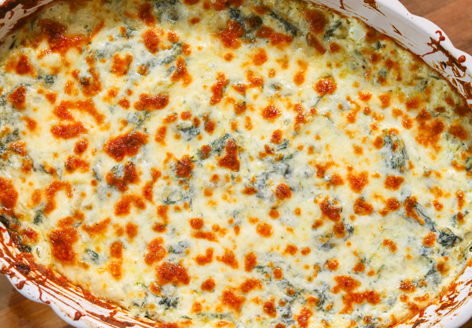Spinach Dip with Jumbo Lump Crab - Kolby Kash